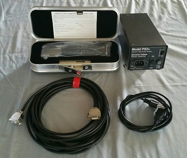 Groove Tubes MD-3a Tube Microphone with PSA-2 Power Supply | Reverb