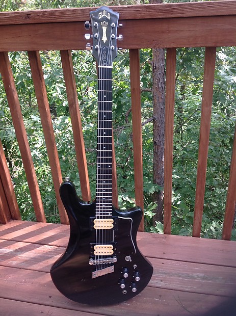 Guild S300-D 1978 Black | Reverb