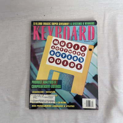 Keyboard Magazine 1994 | Reverb