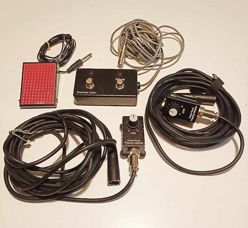 2 Audio Pickup Preamp Module + Footswitch for Pendulum SPS-1 | Reverb