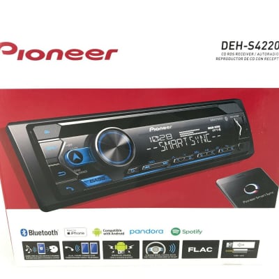 Pioneer DEH-S4220BT CD Receiver Bluetooth + Steering Wheel | Reverb