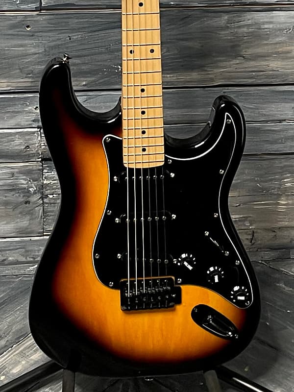 Used Squier Partscaster Stratocaster Electric Guitar - | Reverb