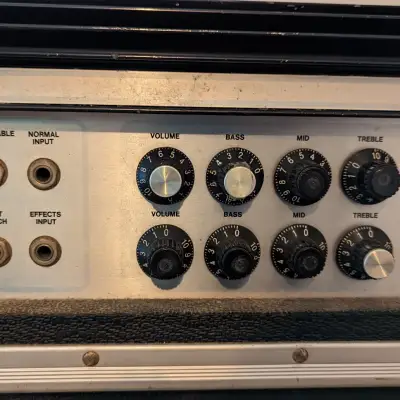 Vintage 1970s Road 220 Solid State Guitar/Bass Amp Head | Reverb
