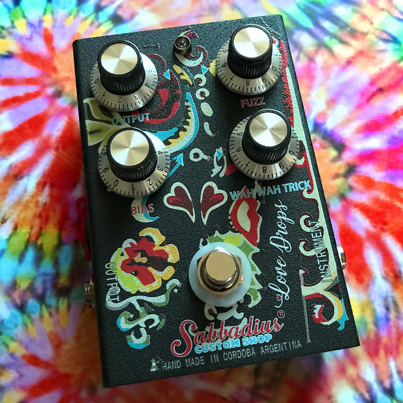 Sabbadius Love Drops Fuzz - Vintage Hendrix Inspired Fuzz | Reverb