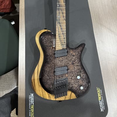 Kiesel Zues 2024 - Master grade Burl maple black denim | Reverb