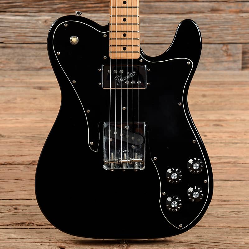 Fender Classic Series '72 Telecaster Custom Black 2002 | Reverb