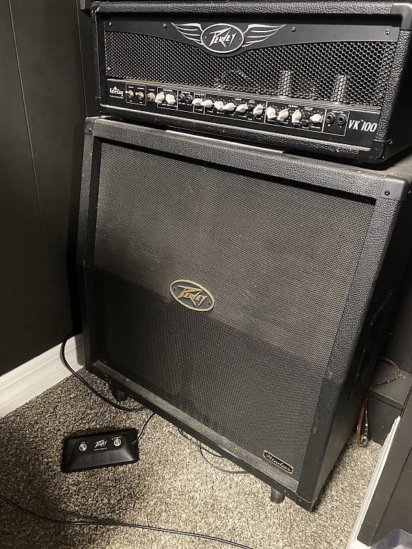 Peavey ValveKing VK100 and 4x12 Half Stack cab | Reverb