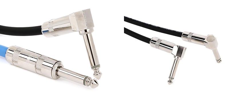 Pro Co EGL-1 Excellines Straight to Right Angle Patch Cable - | Reverb