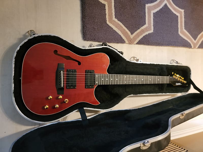 USA Carvin AE185 Acoustic Electric Hybride Semi-hollow Guitar | Reverb