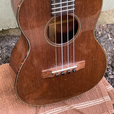Mims Ukes: Tenor MP Ukulele by Mike Pereira Figured Maple | Reverb