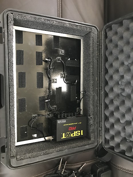 Get off my case 12x17 pedalboard, one spot cs7, and pelican | Reverb