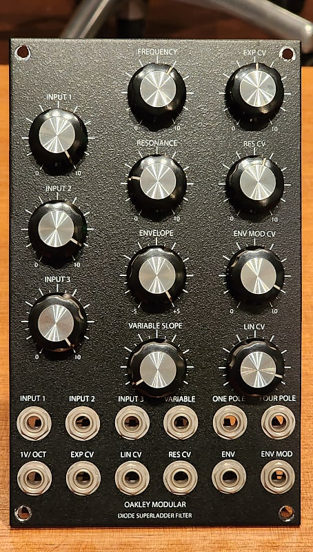 Oakley MODULAR DIODE SUPERLADDER FILTER 2010 - Black | Reverb