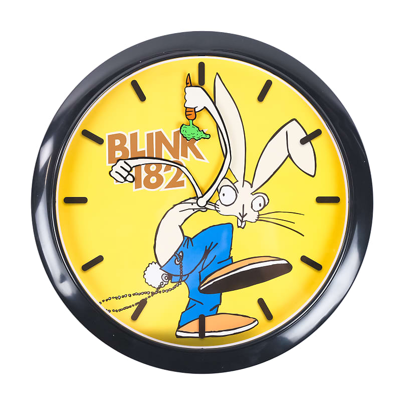 blink-182 Rabbit Clock Owned by Travis Barker | Reverb