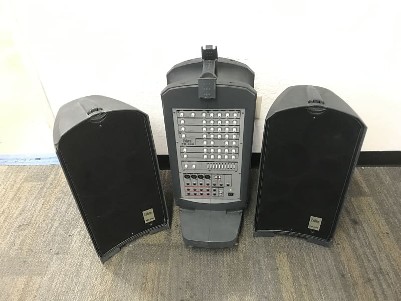 Zebra PD-300 PA Speaker System Powered w/ Mixer | Reverb Australia