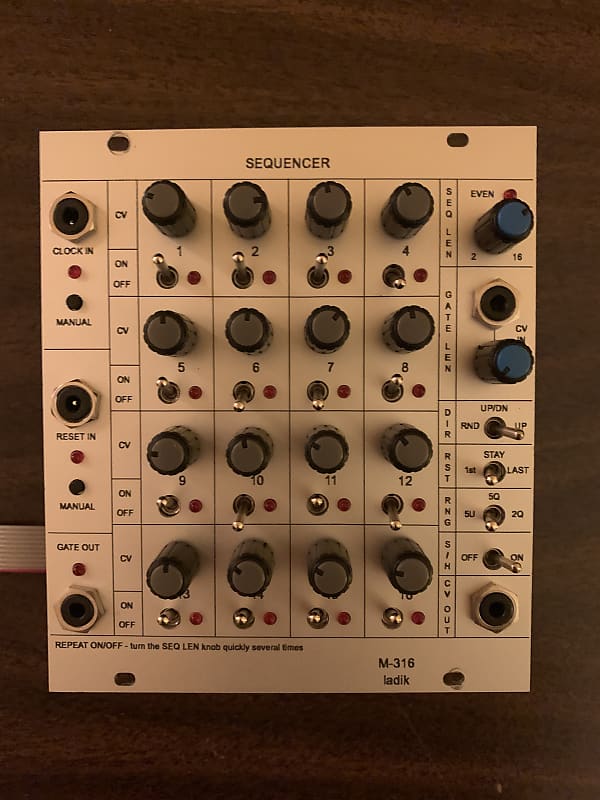 Ladik S-316 16-step Sequencer - Grey | Reverb