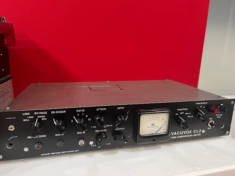 Rare Vacuvox CL2 Tube Compressor / Limiter Rhode and Schwarz | Reverb