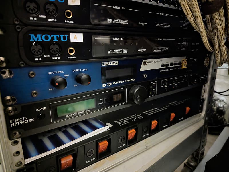 Boss SX-700 Multi Effects Processor 1990s - Orange | Reverb