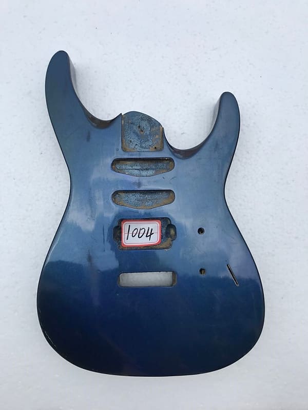 Unknown SSH Pickup Route Guitar Glossy Blue Body | Reverb Canada