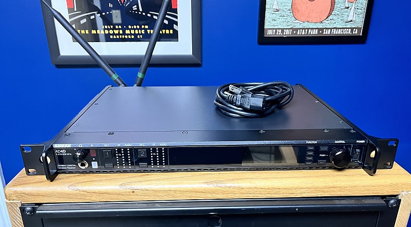 Shure AD4D A Digital Dual Wireless Microphone Receiver470-636 | Reverb