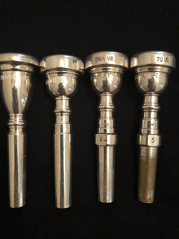 Bach Model 3E and 5MW 2020 Silver | Reverb