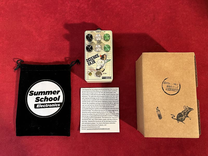 Summer School Electronics Science Fair Overdrive/Distortion | Reverb