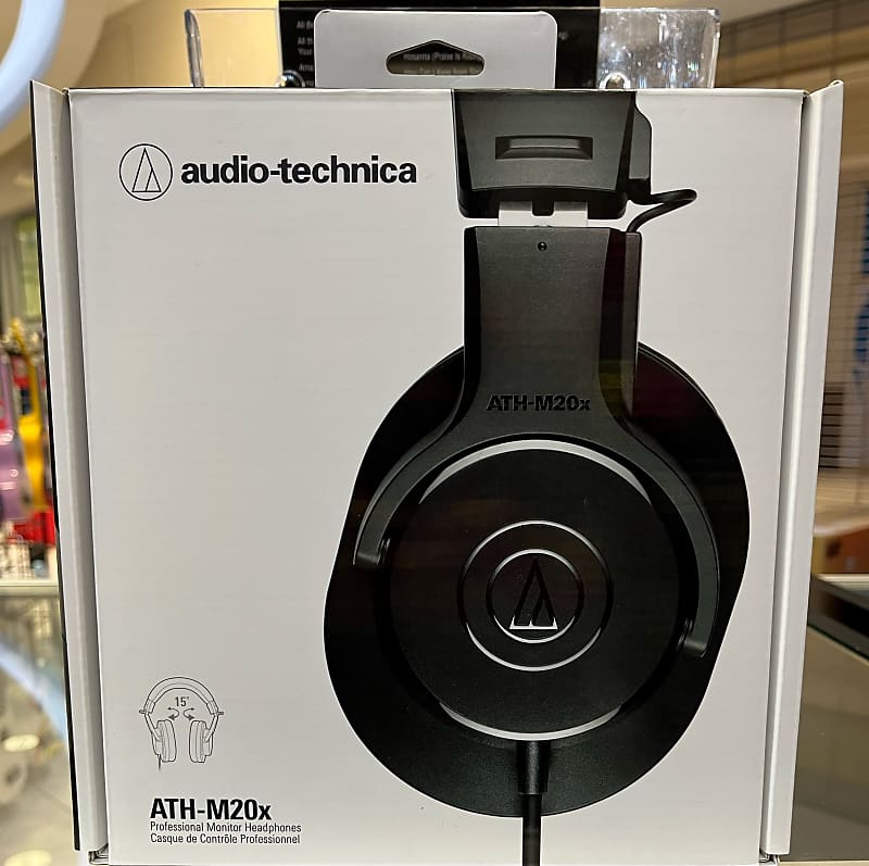 Audio Technica ATH-M20x Profession Monitor Headphones | Reverb