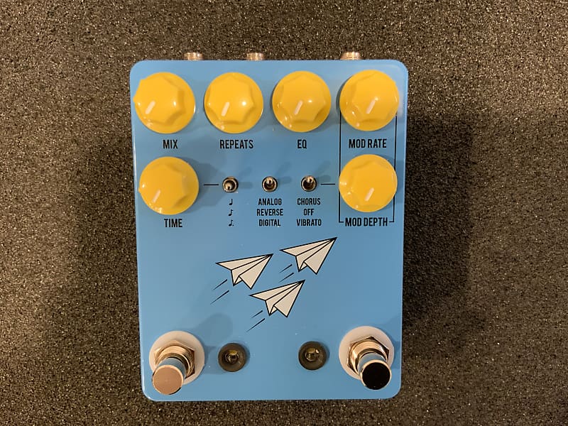 JHS Flight Delay Pedal - Blue | Reverb