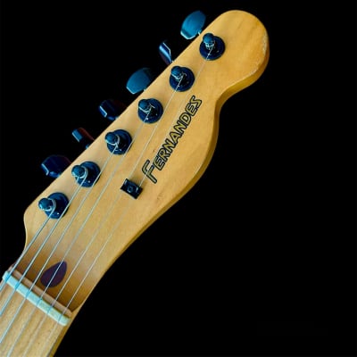 Fernandes Telecaster TE85 Mid-90s - Translucent Red | Reverb