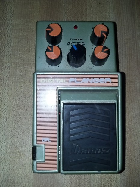 Vintage Ibanez Flanger 1980's orange/green | Reverb