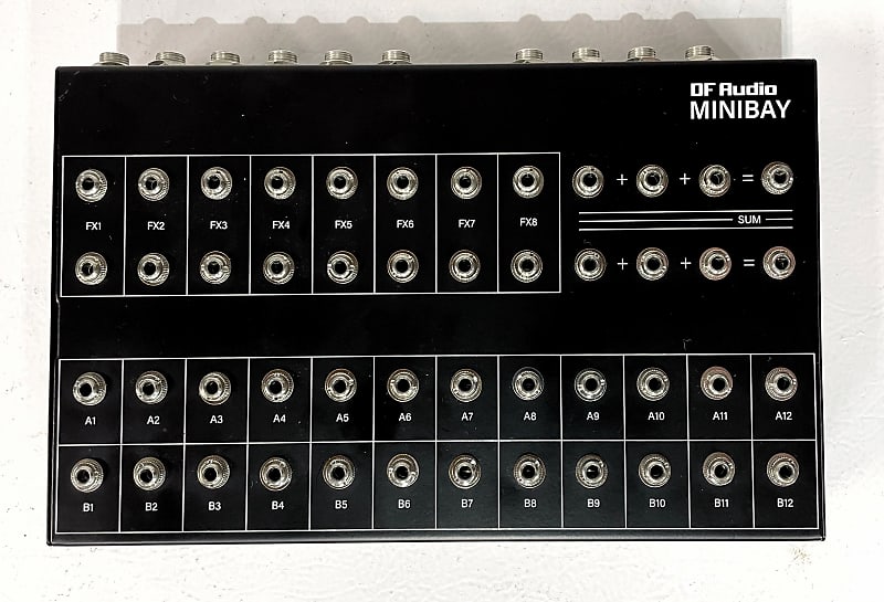 DF Audio Minibay V1 2022 - Black - Non Smoking Studio - | Reverb