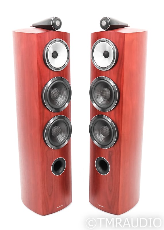 Bowers & Wilkins 804 D3 Floorstanding Speakers; Rosenut Pair; | Reverb