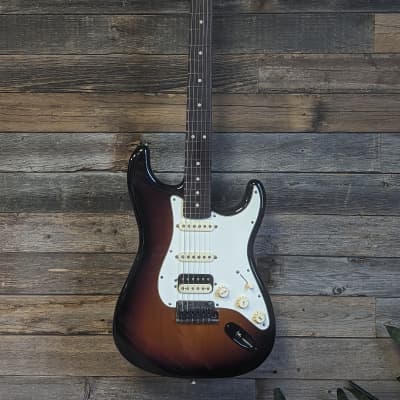 (BM004) Fender/Warmoth HSS Stratocaster - Sunburst | Reverb