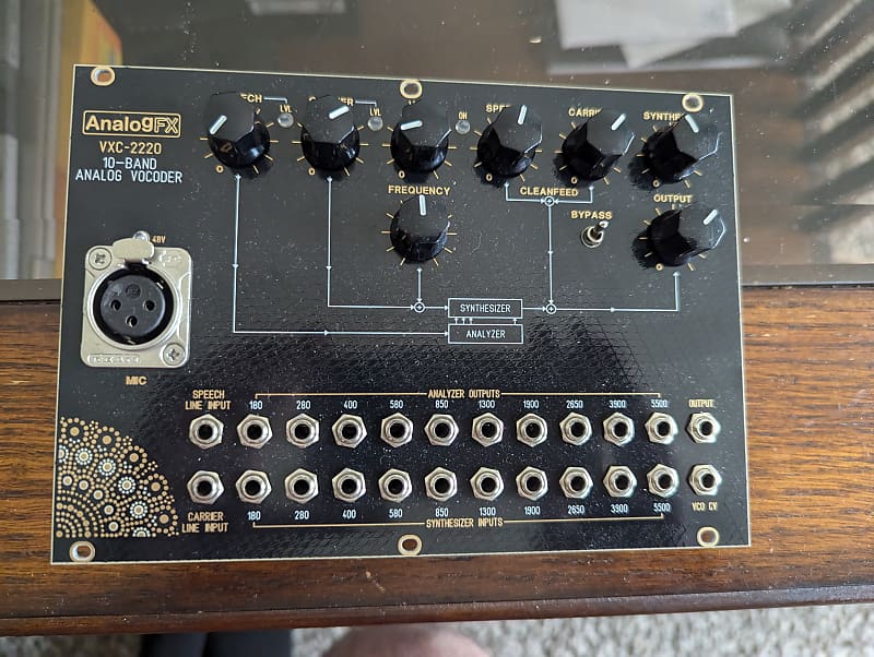 AnalogFX VXC-2220 10-Band Eurorack Vocoder | Reverb