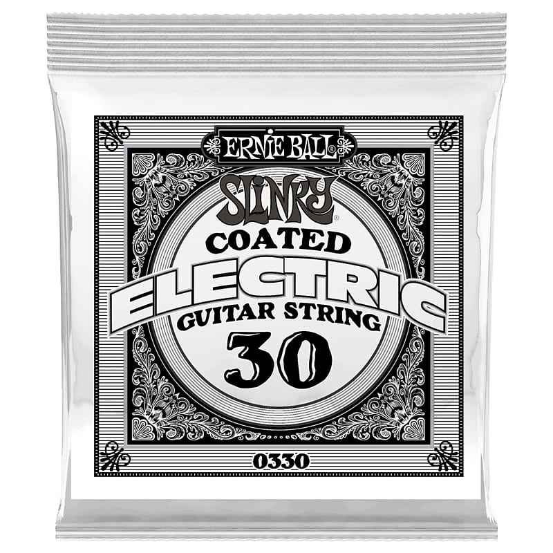 0330 Slinky Coated Nickel 30 Ernie Ball | Reverb