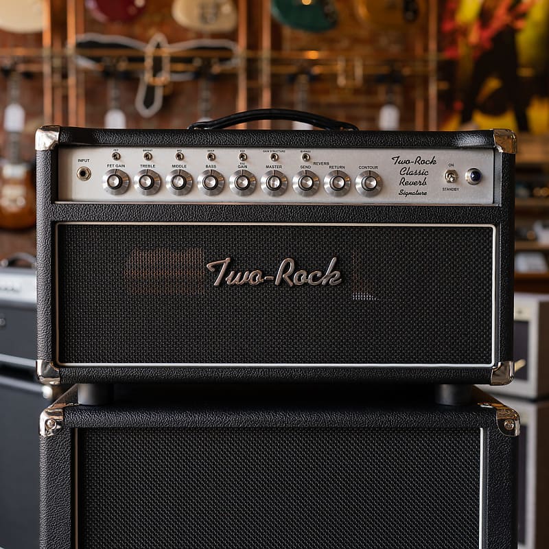 Two-Rock Classic Reverb Signature 100/50 Head - Black & | Reverb