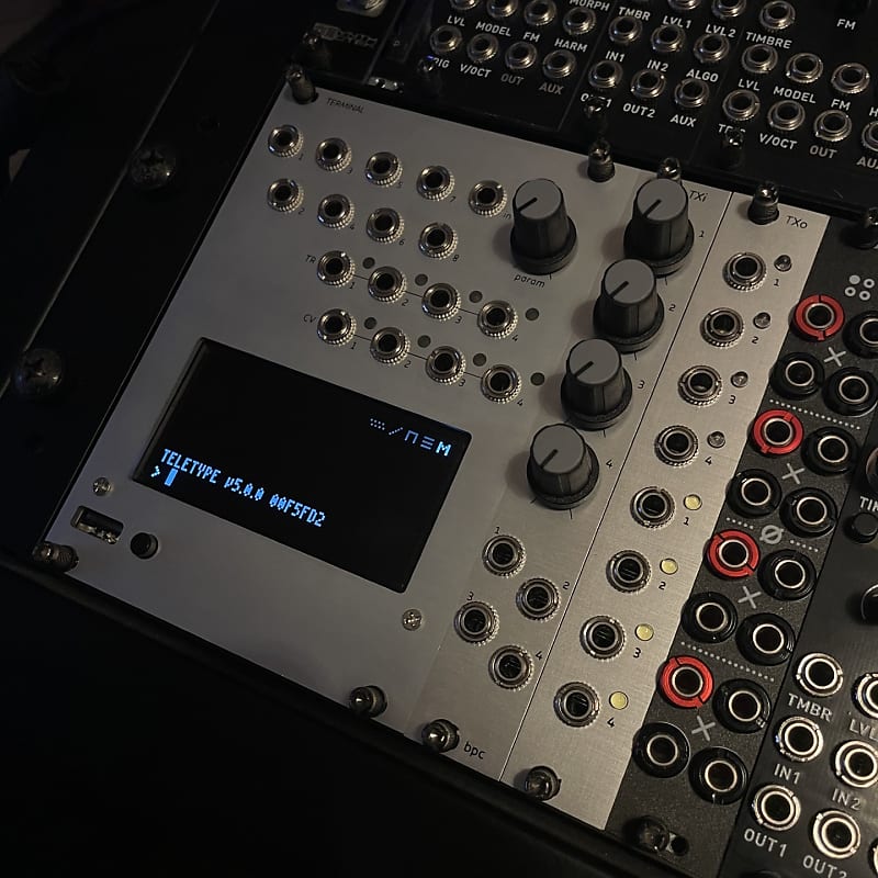 Monome Teletype Terminal + TXo TELEXo + TXi TELEXi | Reverb