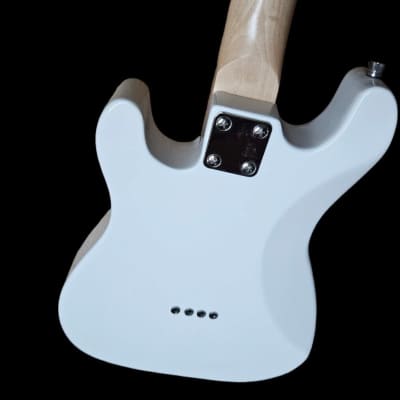 NEW SOLID BODY WHITE ELECTRIC TENOR UKULELE | Reverb