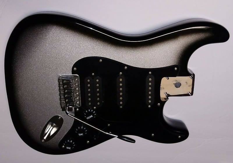 Fender Starcaster loaded body Silverburst | Reverb