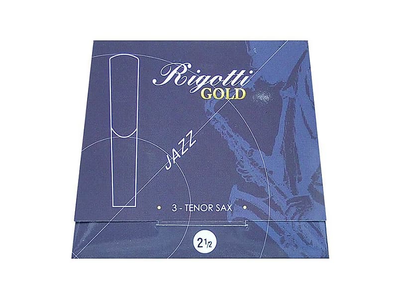 Rigotti Gold RGT25/3 tenor saxophone reeds | Reverb