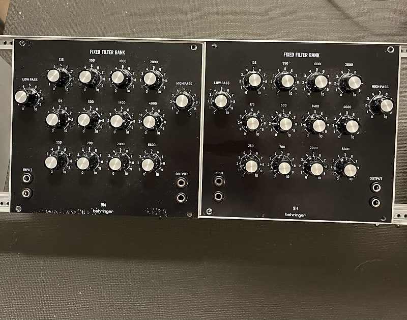 Behringer 914 Fixed Filter Bank (PAIR) | Reverb