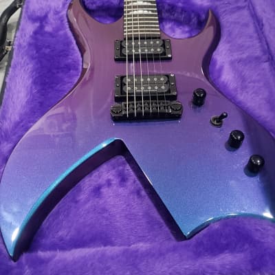 BC Rich Draco DVGFW Limited Ghost Flames Floyd W/Fitted | Reverb