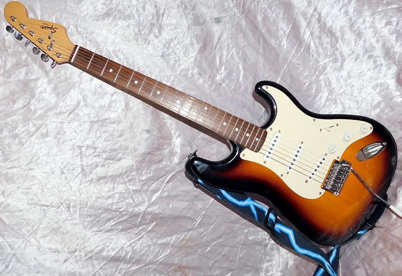 Fender Squier bullet strat electric guitar | Reverb