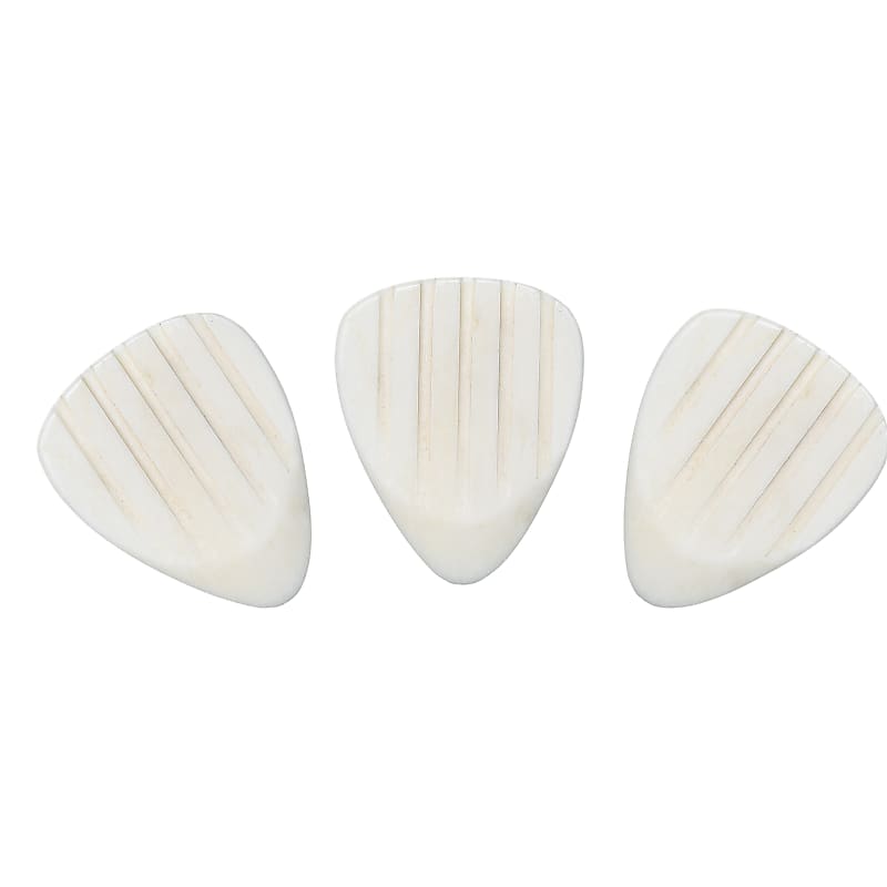 Guitar plectrums picks acoustic Gripmax model Cattle Bone | Reverb