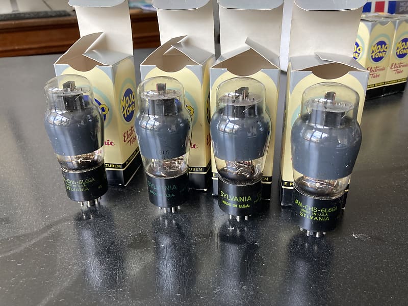 Sylvania 6L6GA - quad NOS | Reverb