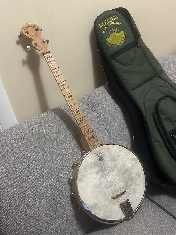Deering Goodtime 19 Fret Tenor Banjo 2000s - Natural Maple | Reverb
