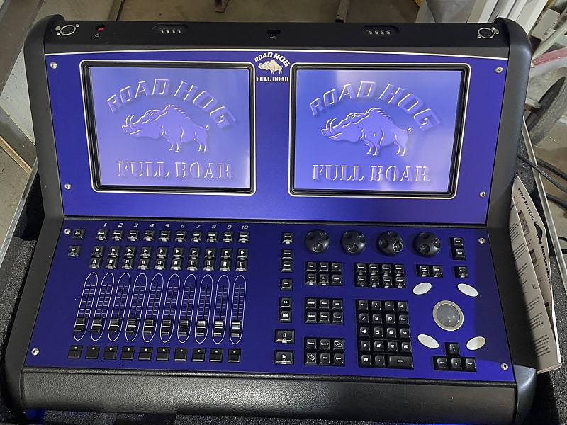 Road hog full bore 3 DMX 512 lighting Console with flight | Reverb
