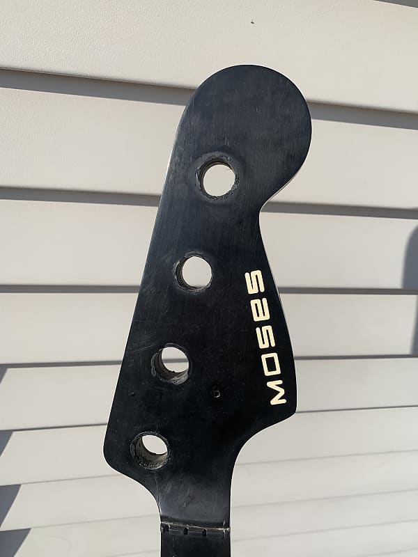 Moses Graphite Fretless Jazz Bass neck *READ DESCRIPTION* | Reverb