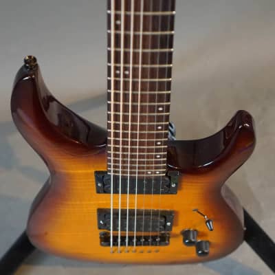 Legator N7-200 Series Ninja 7 String Neck Through Sunburst - | Reverb