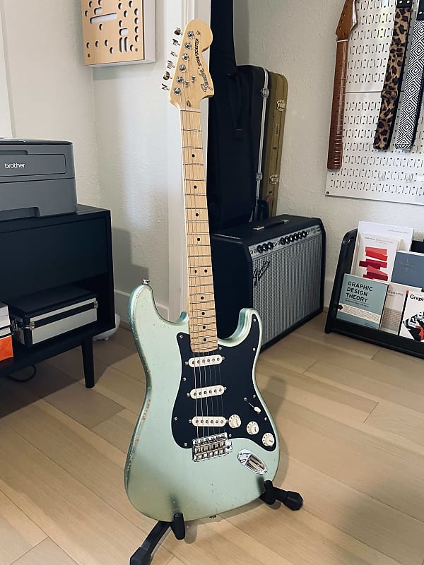 Fender Metallic Green Partscaster (2022) - Nitro Finish | Reverb
