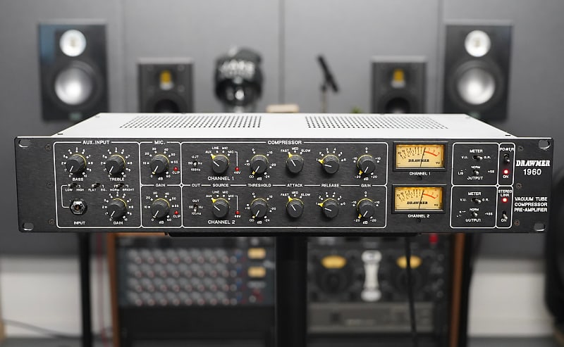 Drawmer 1960 Vacuum Tube Compressor Preamplifier | Reverb